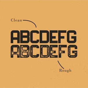 Northden Industrial Font - Instant Download - Etsy