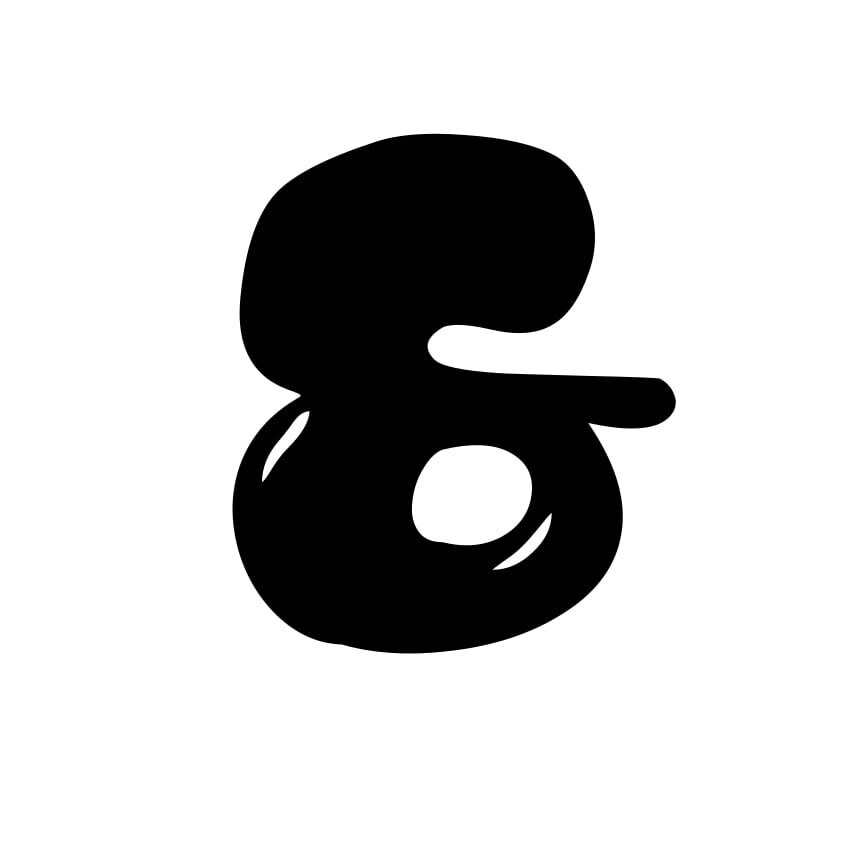 Bubbly Alphabet & Numbers SVG Cricut - Etsy