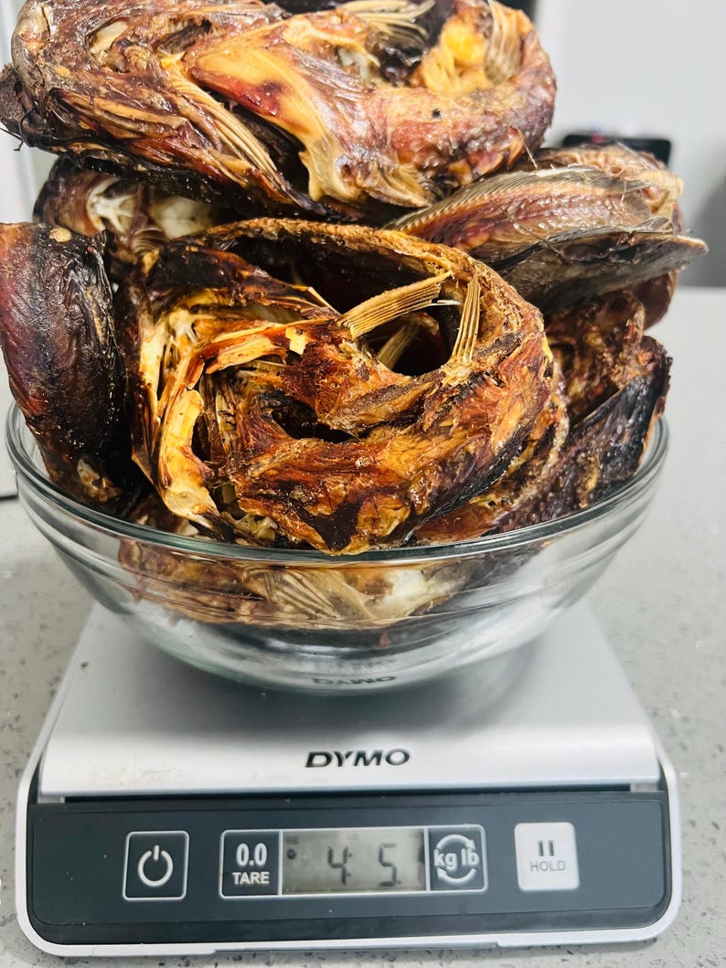 2 Lb Premium Catfish Whole Dried Catfish Oven Stone Dried, Sun-cured ...