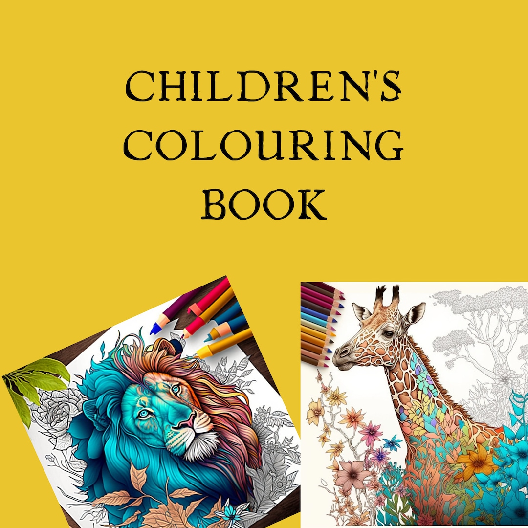 Animal Colouring Book for Kids / Printable Pages / Colouring Pages ...