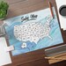 US Postcode Sales Map Tracker, Printable United States Etsy Sales Map ...