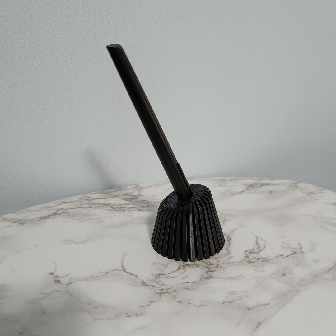 3D Printed Stylus & Pen Holder: Modern Geometric Desk Organizer - Etsy