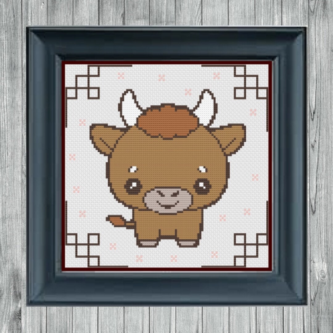 Chinese Zodiac Ox Cross Stitch Pattern - Etsy