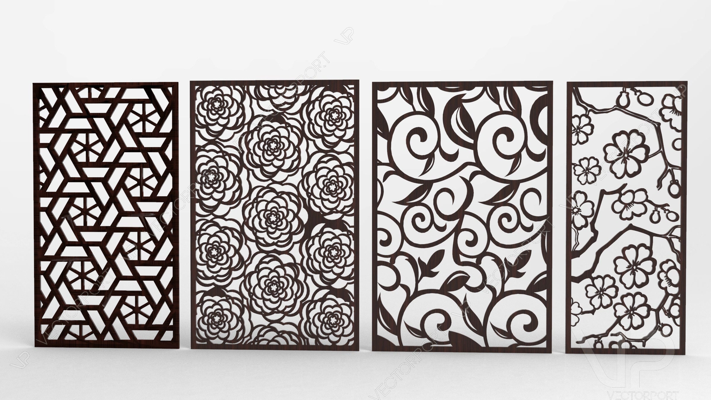 35 Pattern 3D models and vector files. cnc file laser | Etsy