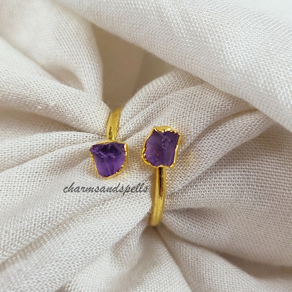 Healing Crystals Ring - Etsy