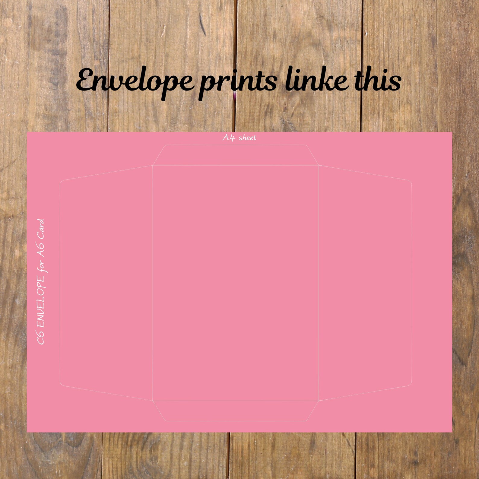 Rose Floral June Greeting Card Printable A6 — English & German Text ...