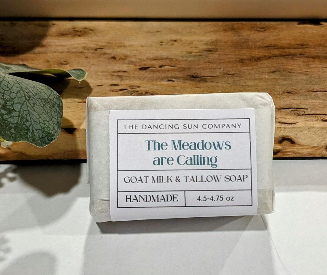 The Meadows Are Calling Goat Milk and Tallow Soap - Etsy