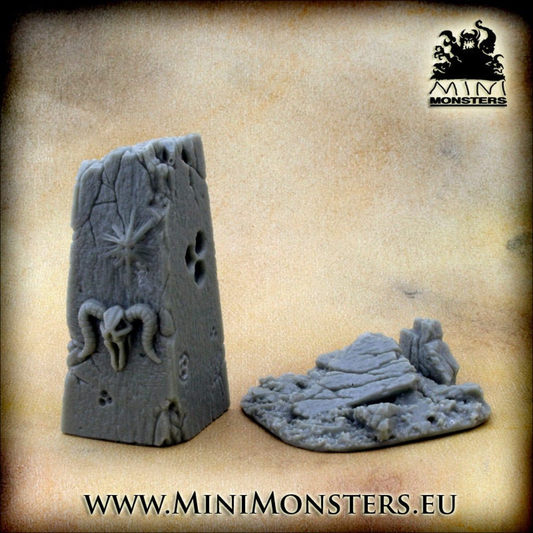 CHAOS OBELISK - 28mm 32mm Scale | Dungeons and Dragons | Dnd Terrain ...