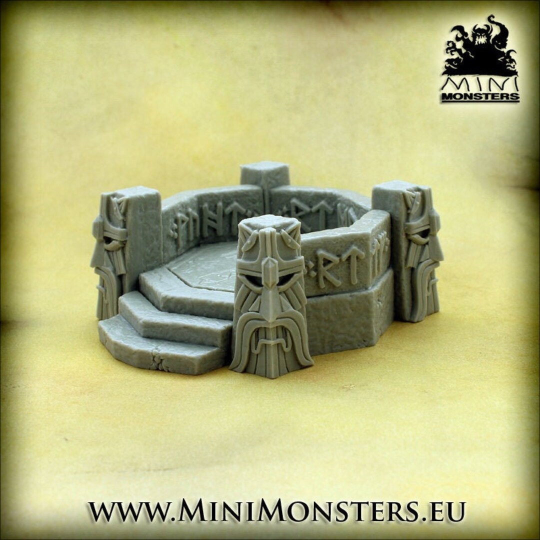 DWARF COMMAND POST - 28mm 32mm Scale | Dungeons and Dragons | Dnd ...