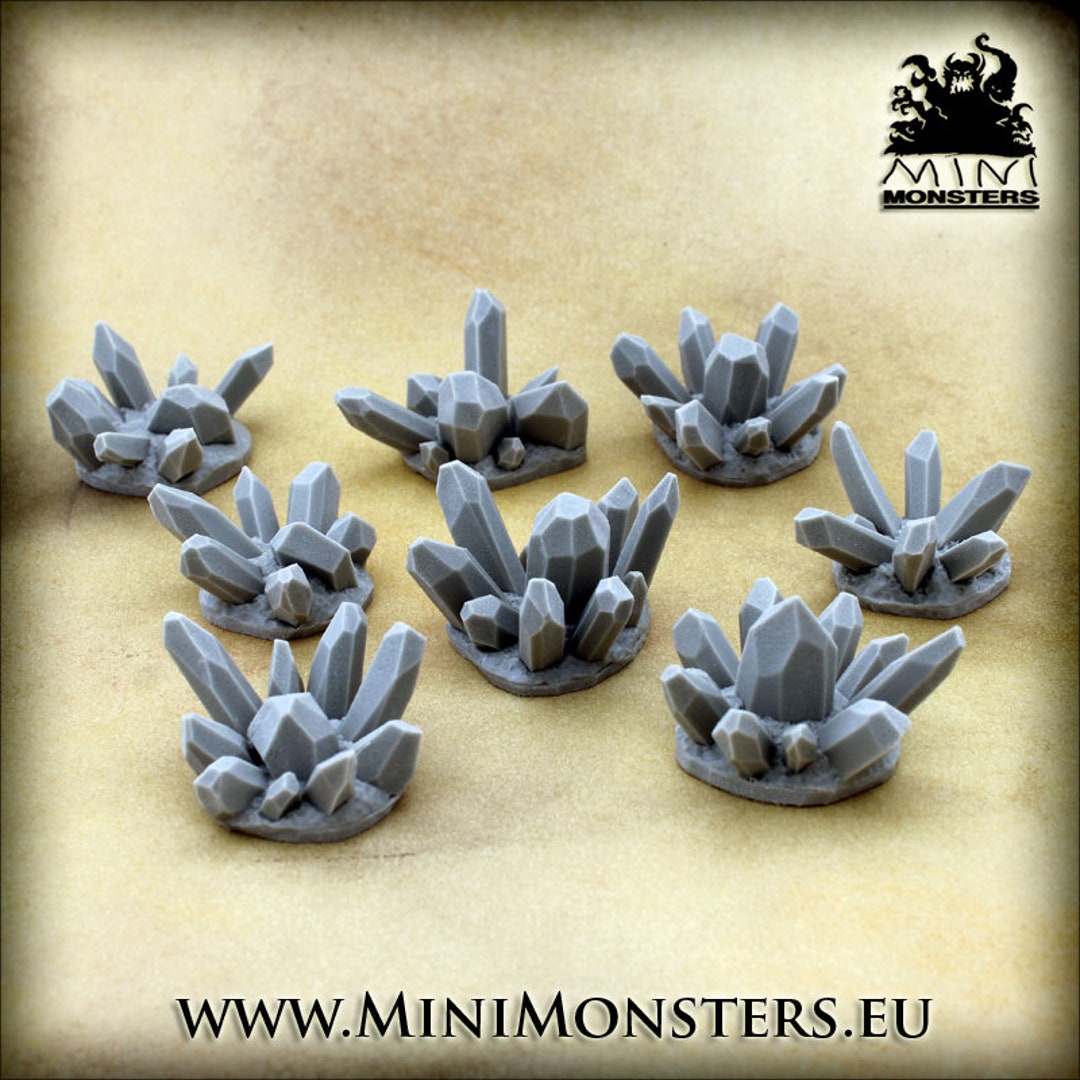 CRYSTALS - 28mm 32mm Scale | Wargaming Terrain | Wargames | Dungeons ...