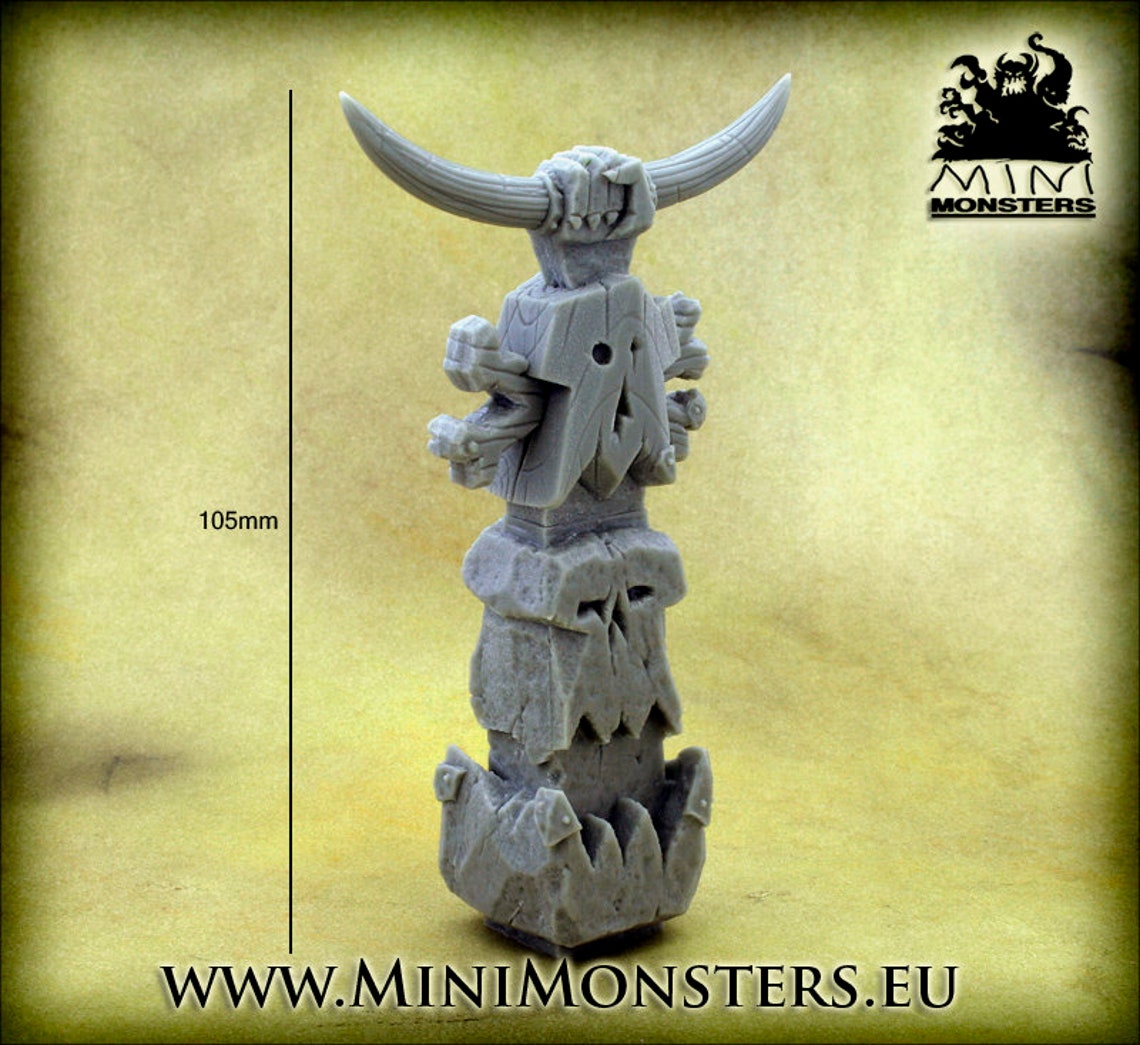 ORC TOTEM 28mm 32mm Scale Dungeons and Dragons Dnd - Etsy Australia