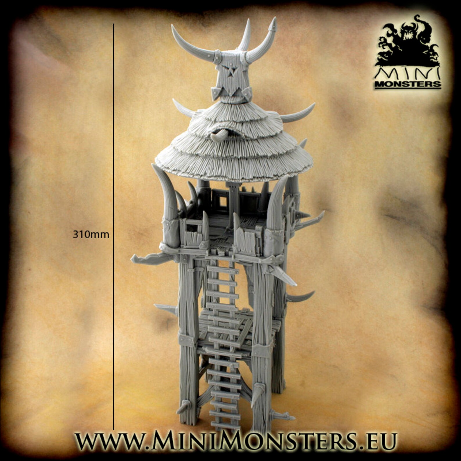 ORCS WATCHTOWER 28mm 32mm Scale Wargaming Terrain - Etsy