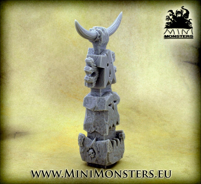 ORC TOTEM 28mm 32mm Scale Dungeons and Dragons Dnd - Etsy Australia