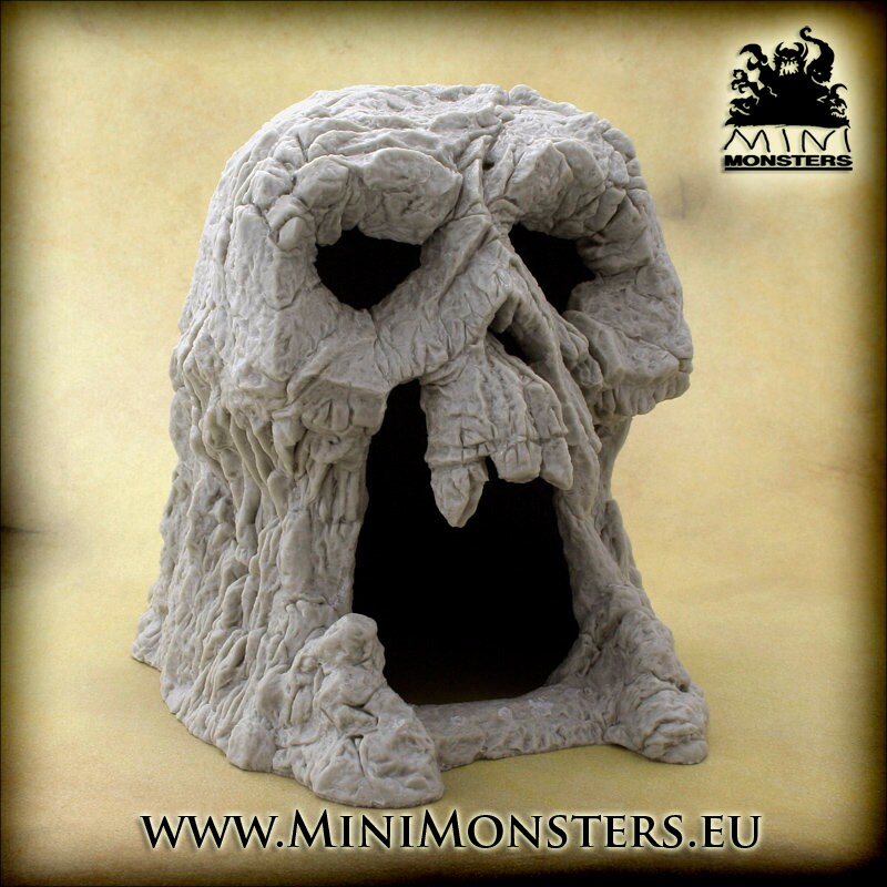 SKULL GROTTO 28mm 32mm Scale Wargaming Terrain Wargames - Etsy