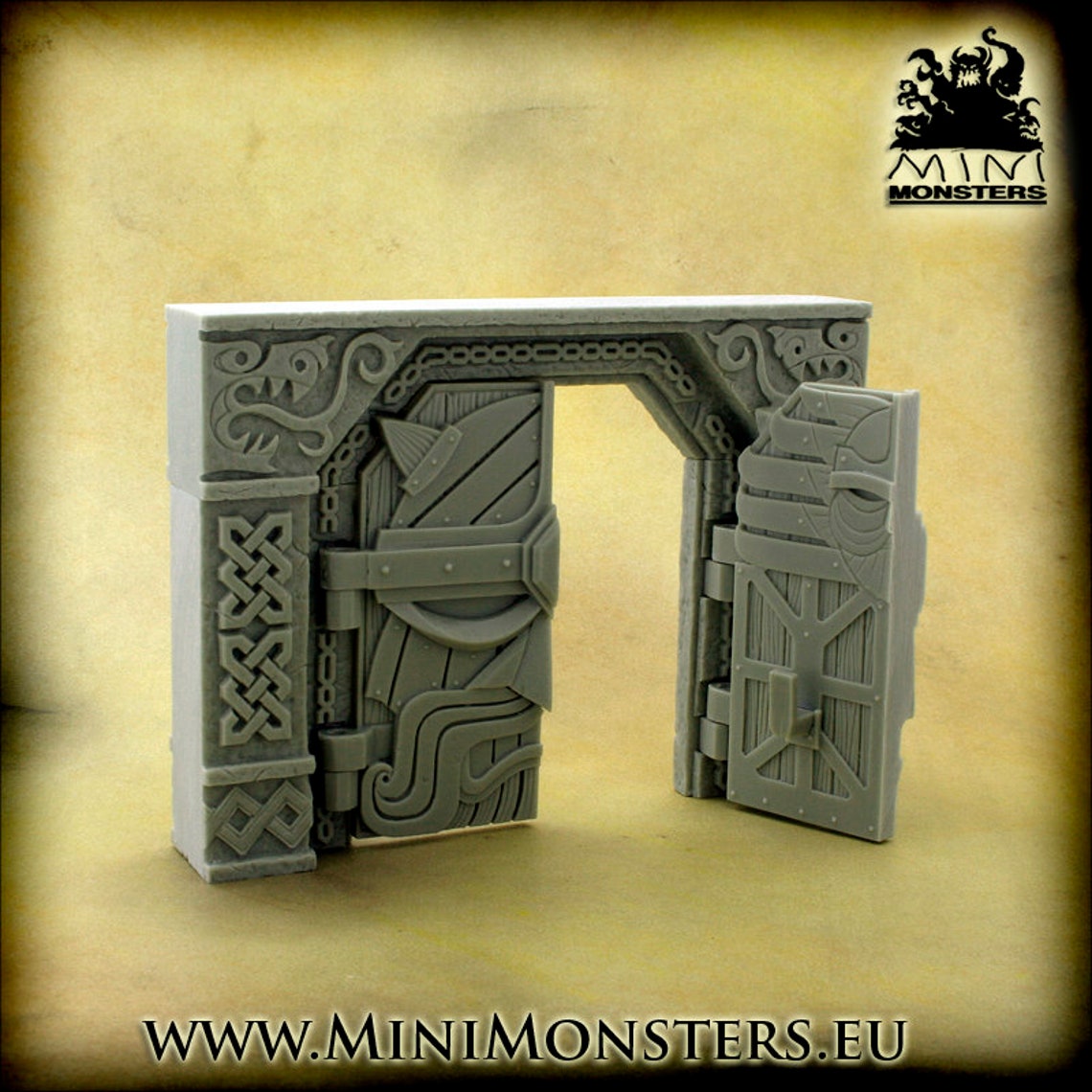 DWARVEN GATE 28mm 32mm Scale Wargaming Terrain Wargames - Etsy Canada