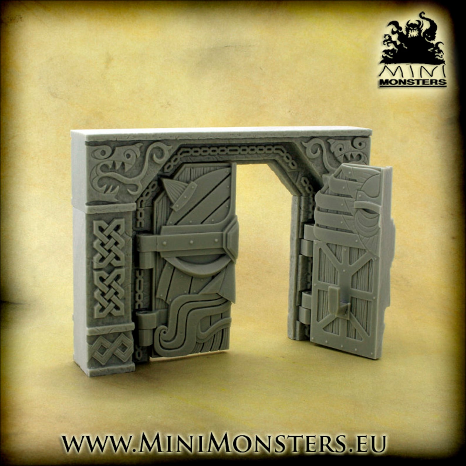 DWARVEN GATE - 28mm 32mm Scale | Wargaming Terrain | Wargames ...