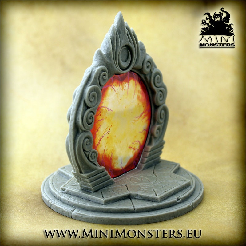 MAGIC PORTAL 28mm 32mm Scale Dungeons and Dragons Dnd - Etsy