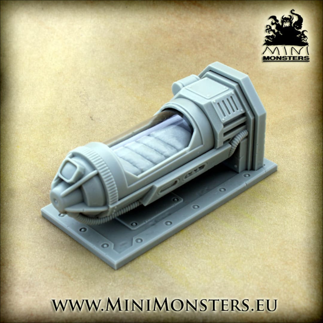 CRYO STASIS CAPSULE - Wargaming Terrain | Scenery | Sci-fi, Sf ...