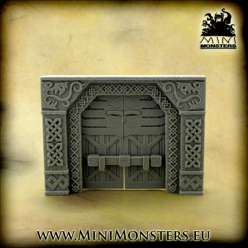 DWARVEN GATE 28mm 32mm Scale Wargaming Terrain Wargames - Etsy Canada