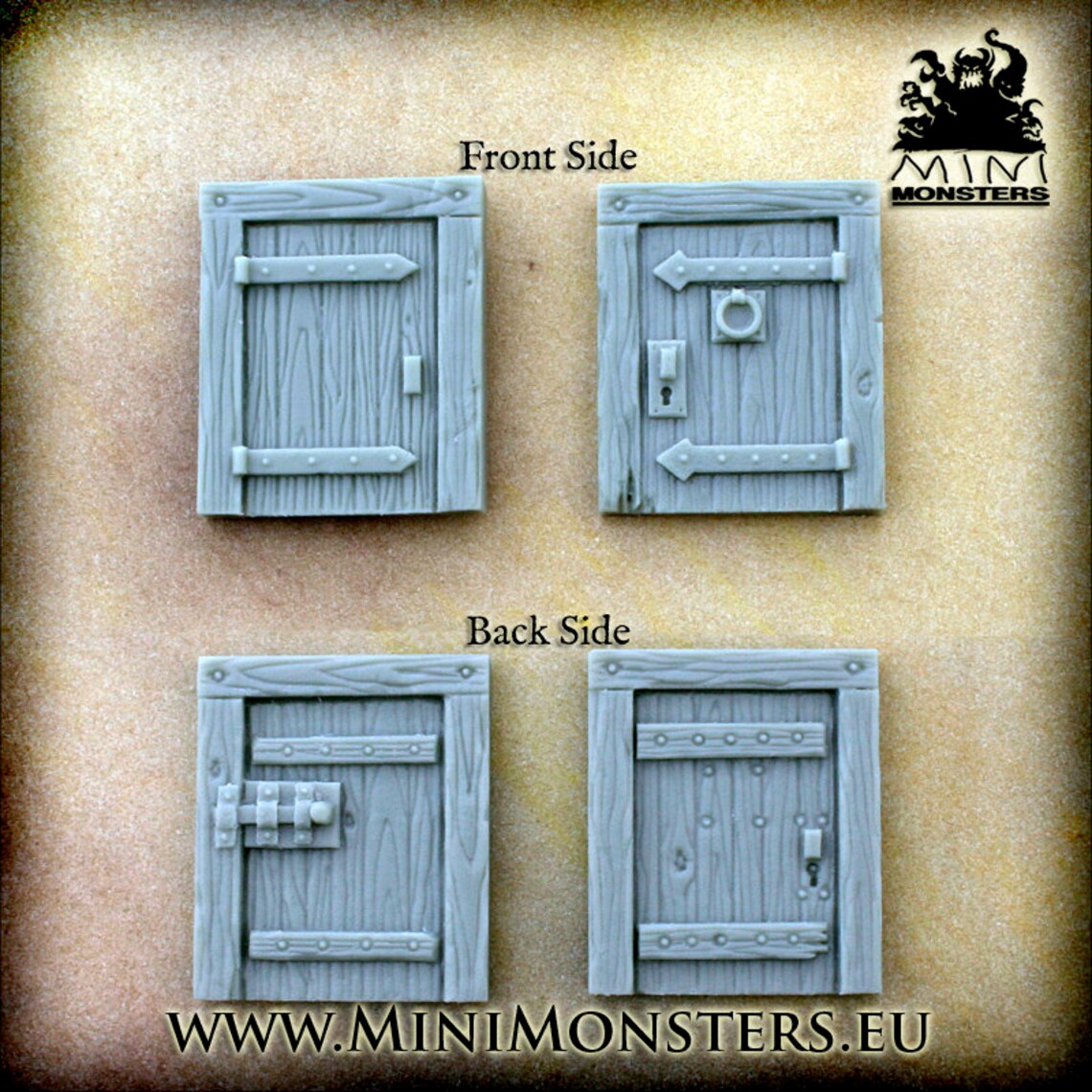 DOORS - 28mm 32mm Scale | Dungeons and Dragons | Dnd Terrain | Fantasy ...