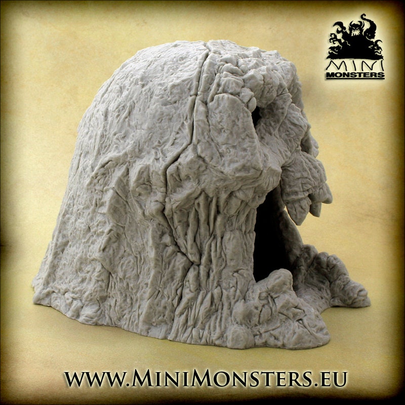 SKULL GROTTO 28mm 32mm Scale Wargaming Terrain Wargames - Etsy