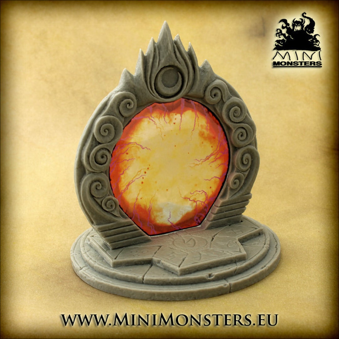 MAGIC PORTAL - 28mm 32mm Scale | Dungeons and Dragons | Dnd Terrain ...
