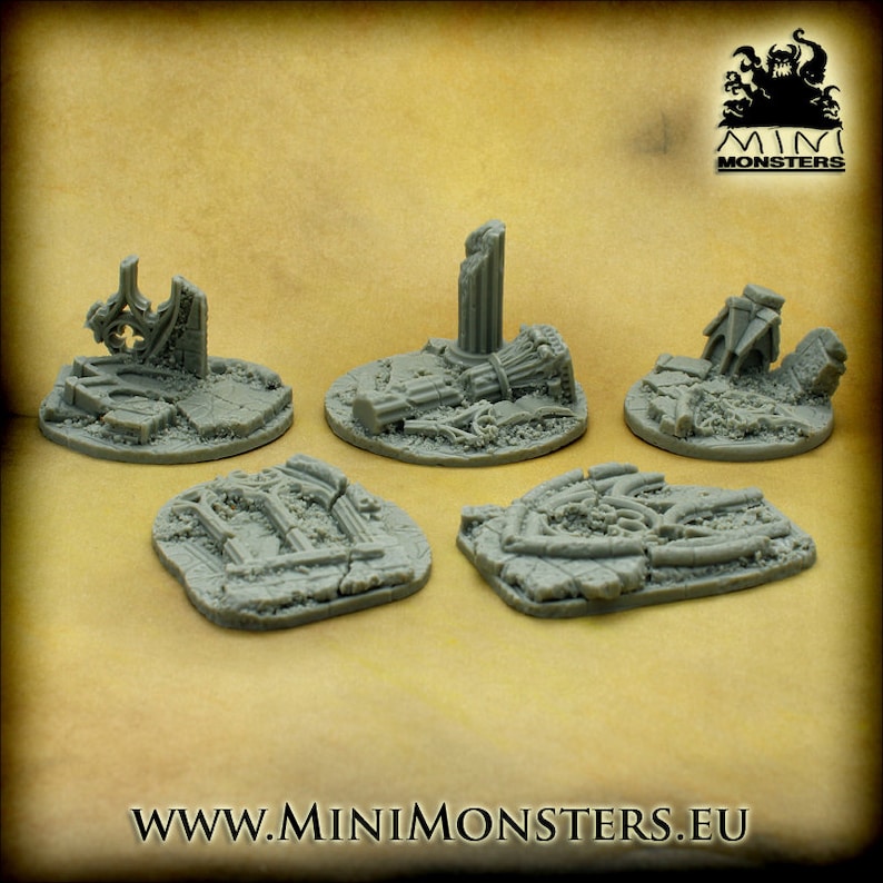 CATHEDRAL RUBBLE - 28mm 32mm Scale | Wargaming Terrain | Wargames ...