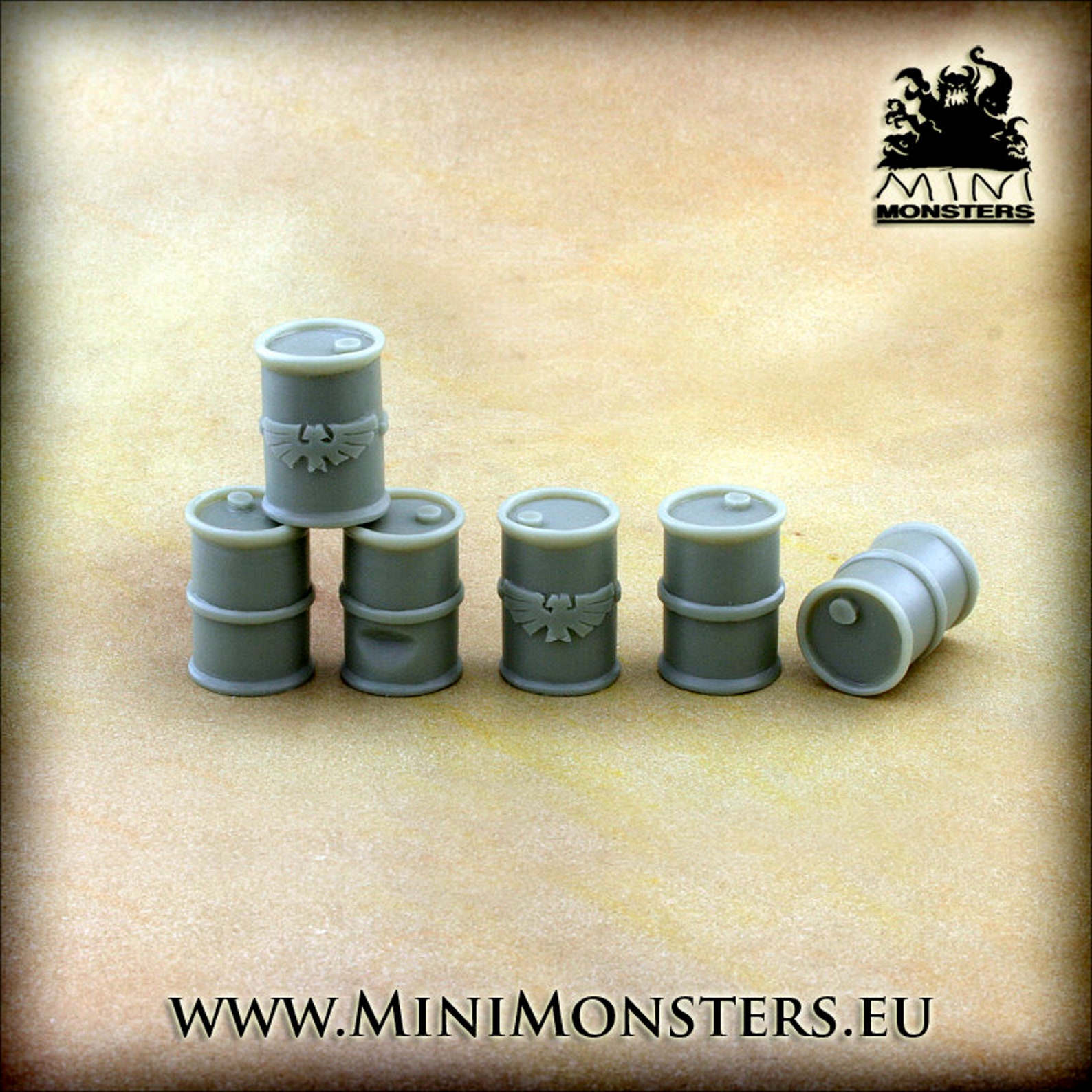 METAL BARRELS 28mm 32mm Scale Wargaming Terrain Wargames - Etsy