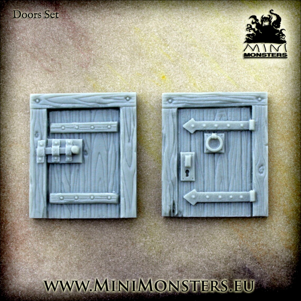DOORS - 28mm 32mm Scale | Dungeons and Dragons | Dnd Terrain | Fantasy ...