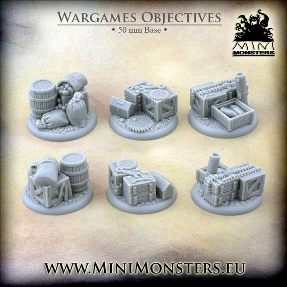 WARGAMES OBJECTIVES 28mm 32mm Scale Wargaming Terrain | Etsy