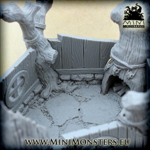 WITCH HUT 28mm 32mm Scale Dungeons and Dragons Dnd - Etsy