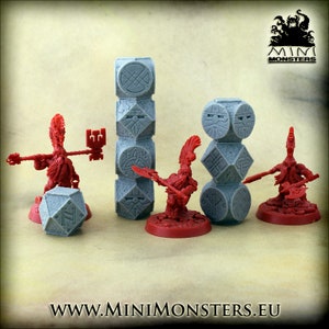 DWARF RUNE STONES 28mm 32mm Scale Wargaming Terrain - Etsy