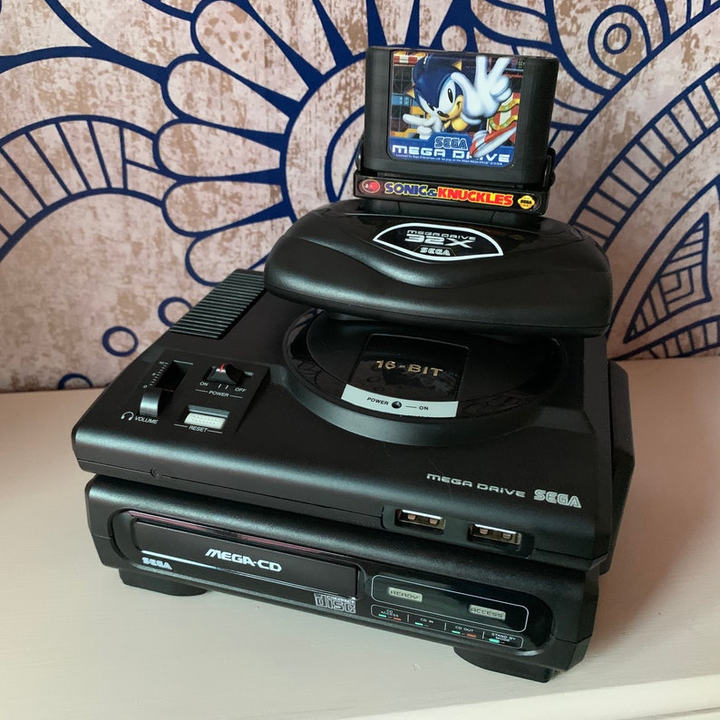 Sega Genesis Mini Mega Drive Mini Tower Of Power Sticker And Etsy Uk