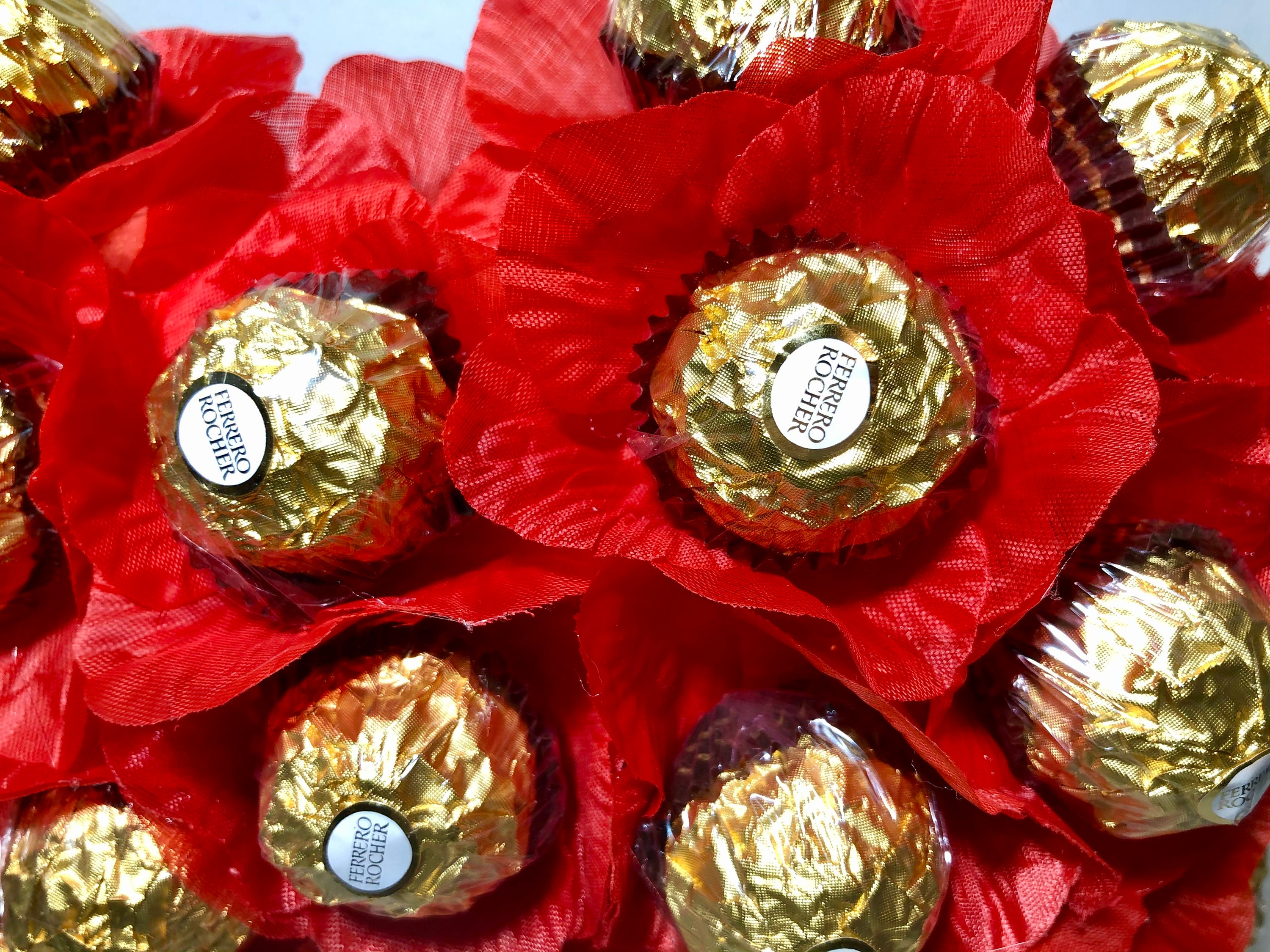Ferrero Rocher Heart Tree & Personalized Card Bouquet of - Etsy