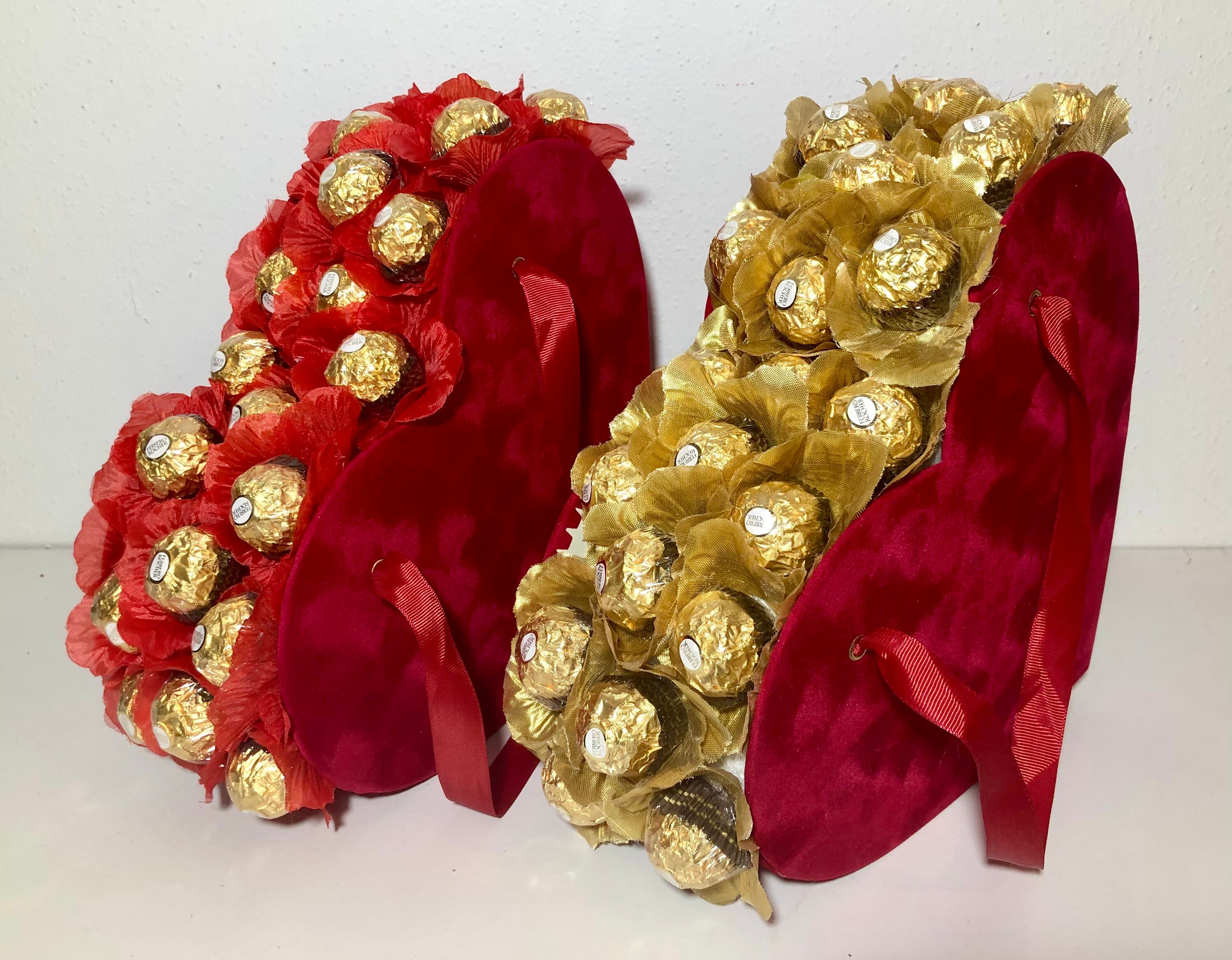 Ferrero Rocher Heart Bag Chocolate Box Personalized Gift and Card - Etsy