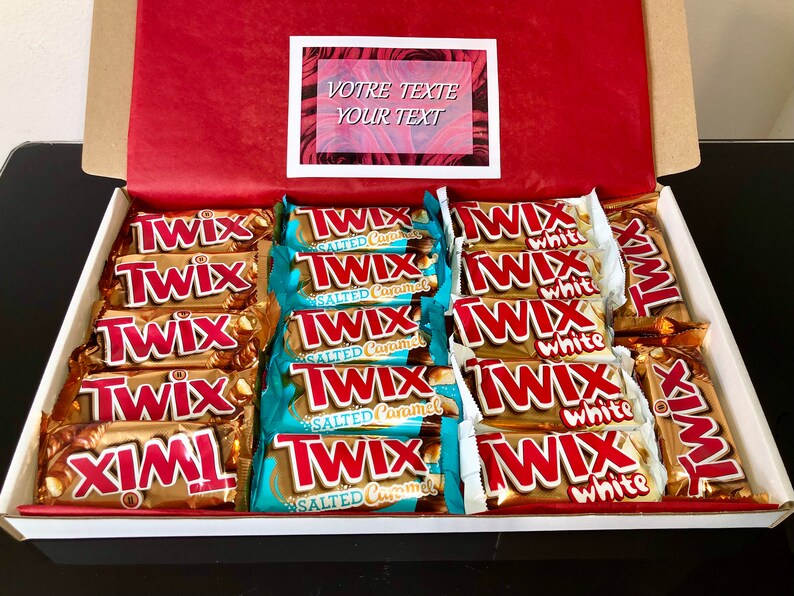 Twix Mix Chocolates Personalized Gift - Etsy