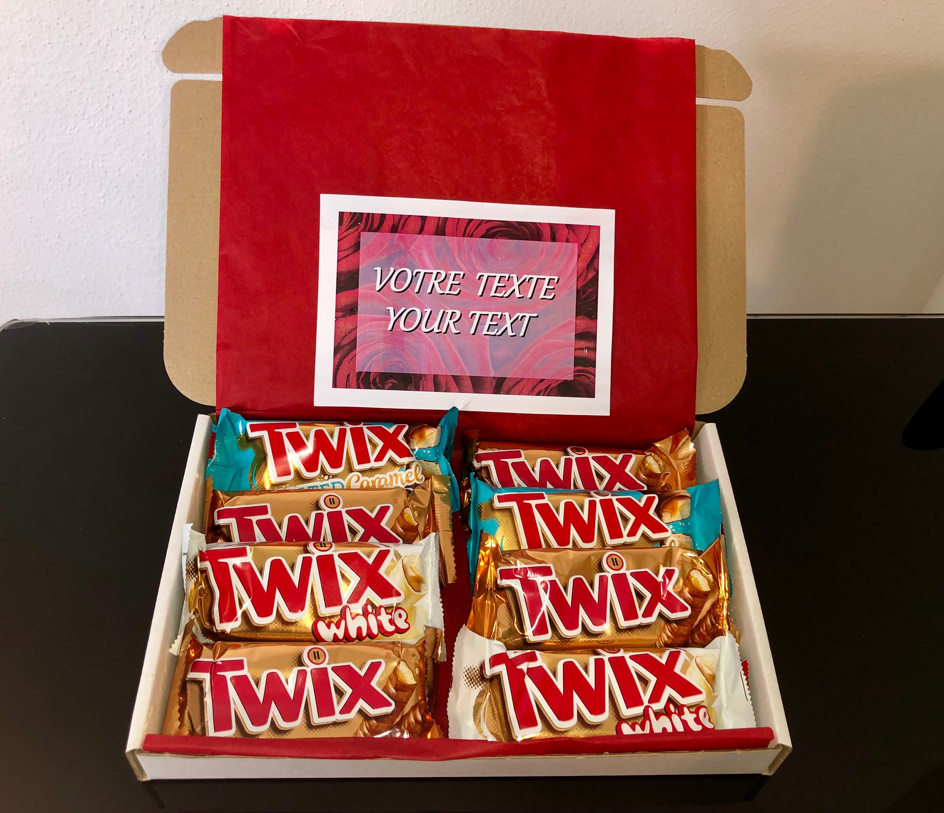 Twix Mix Chocolates Personalized Gift - Etsy