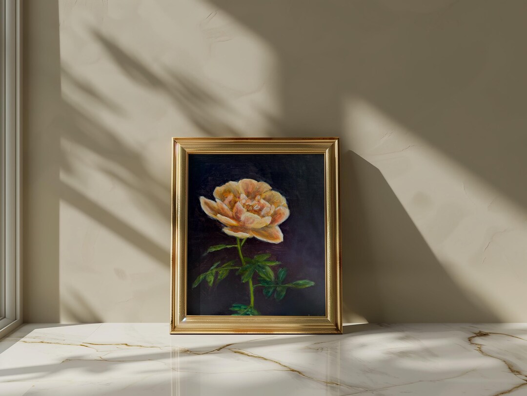 Rose Fine Art Print - Botanical Art - Etsy
