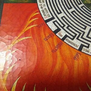 Spiritual Labyrinth - Symbol of the Spiritual Journey, Handmade Copy of ...