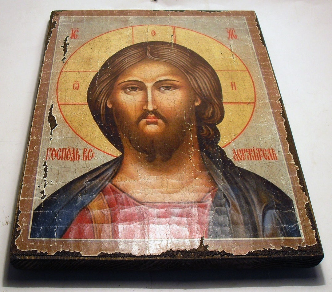 The Lord Almighty, Copy Ancient Icons of Jesus Christ Handmade, the ...