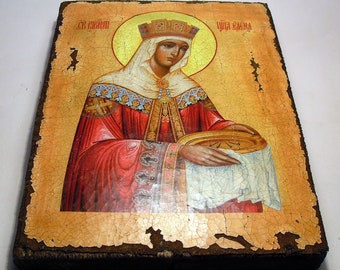 Saint Helena Icon - Etsy
