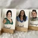 Custom Hand-painted Watercolor Portrait Place Cards - Personalized Name ...