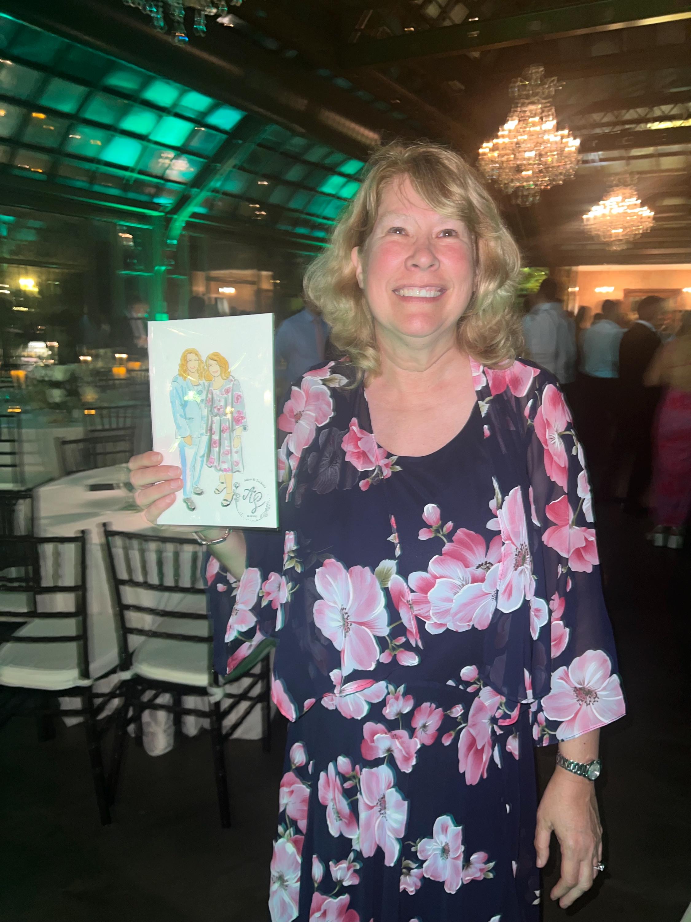 Live Wedding Guest Portraits – Custom Watercolor Guest Illustrations On ...