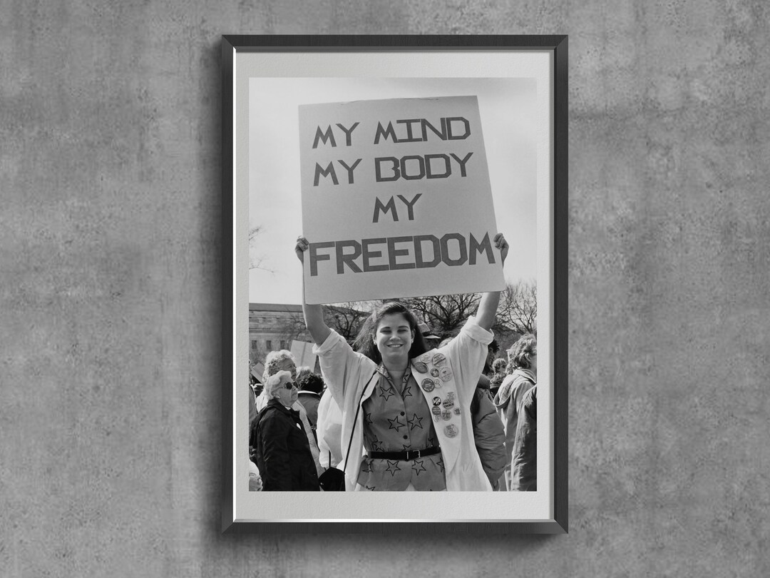 Women Unite Art Print, Swearing Gift, Vintage Black and White Poster ...