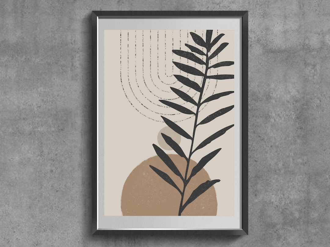 Minimalist Boho Wall Art Poster - Stylish Decor for Modern and Boho ...