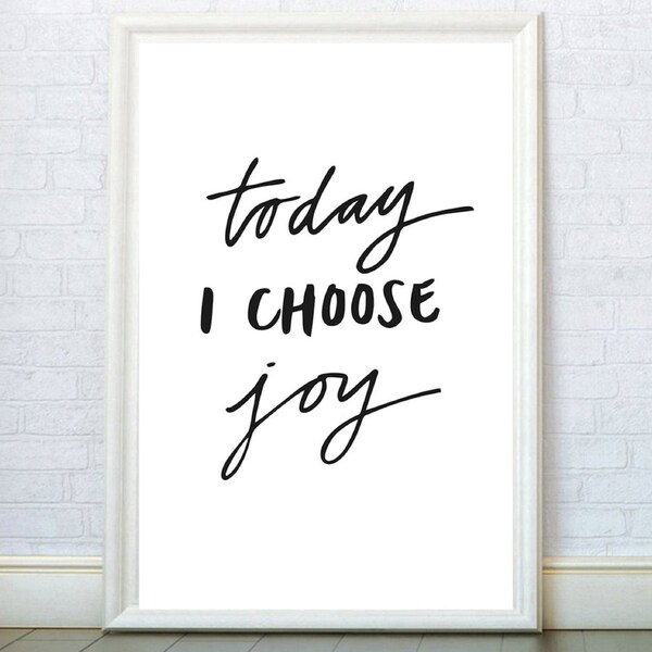 Today I Choose Joy - Etsy