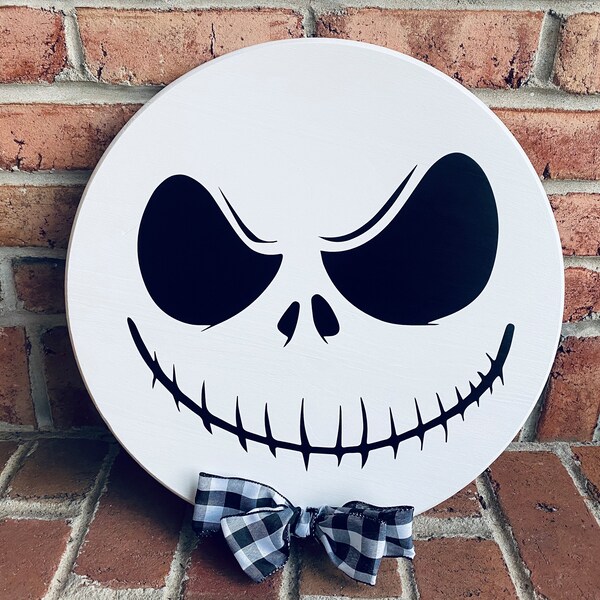 Jack Skellington Front Door Decor - Etsy