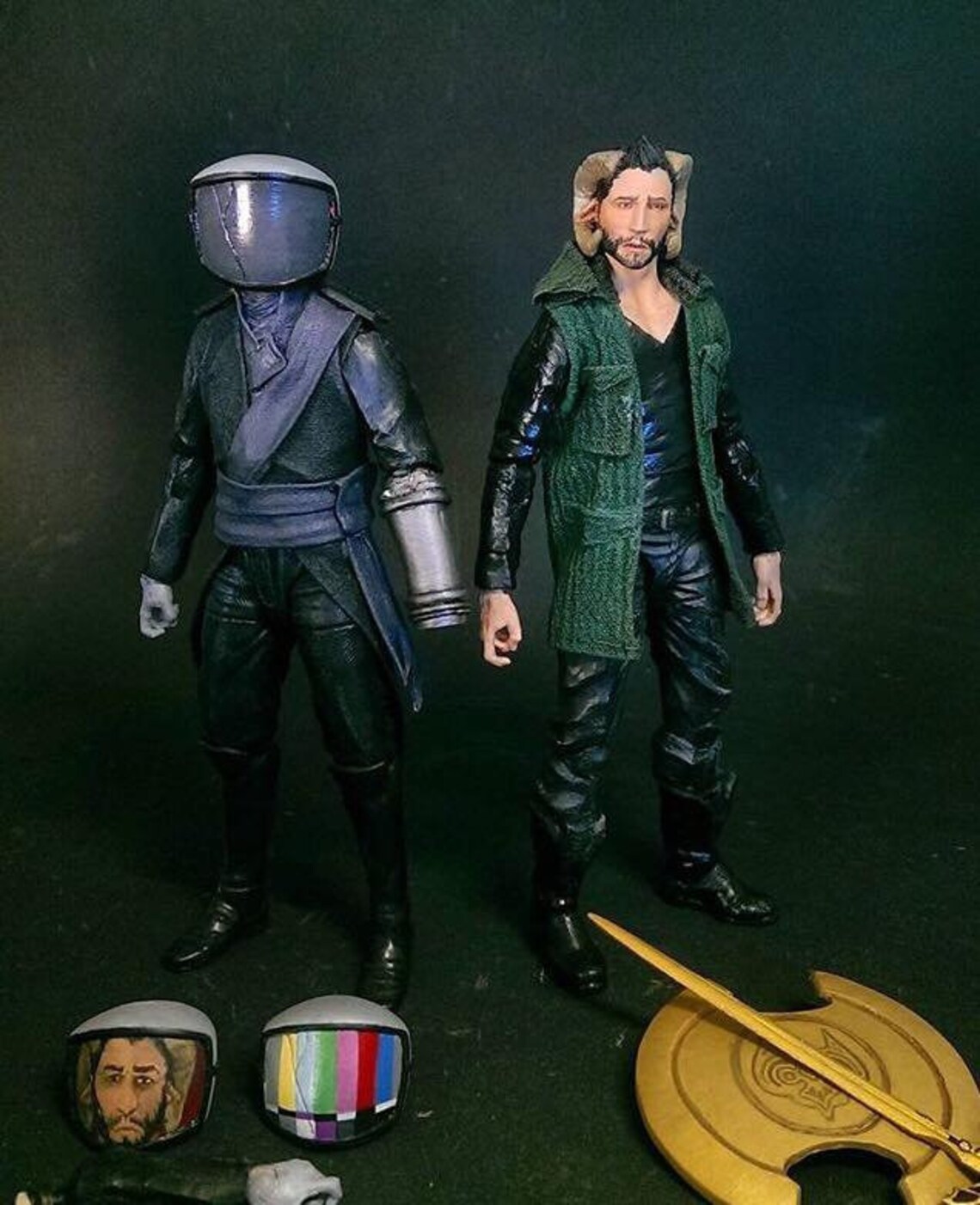 CUSTOM SAGA Marko & Prince Robot IV Action Figures - Etsy