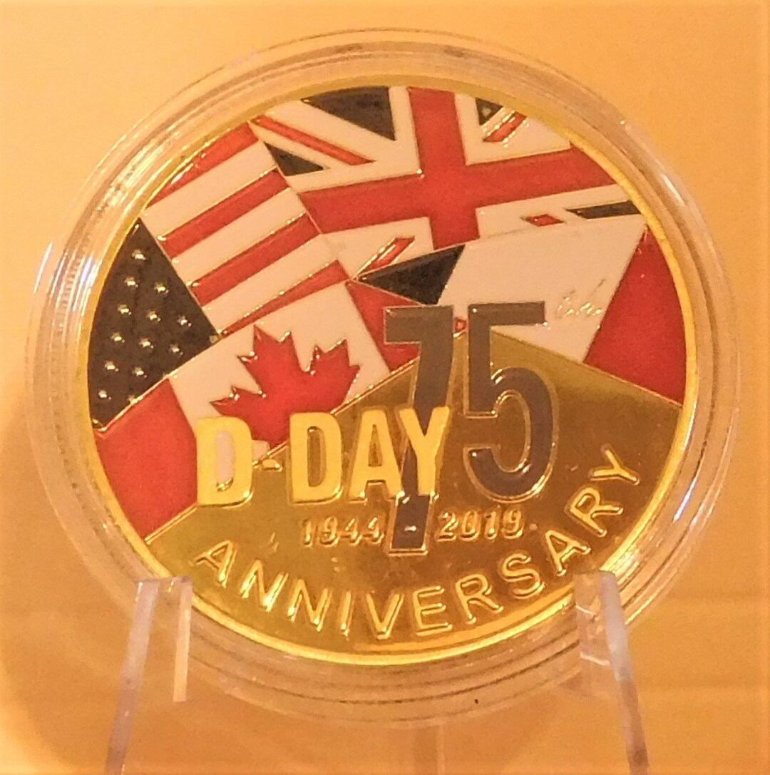 Operation OVERLORD D Day 75th Anniversary Token ships With - Etsy