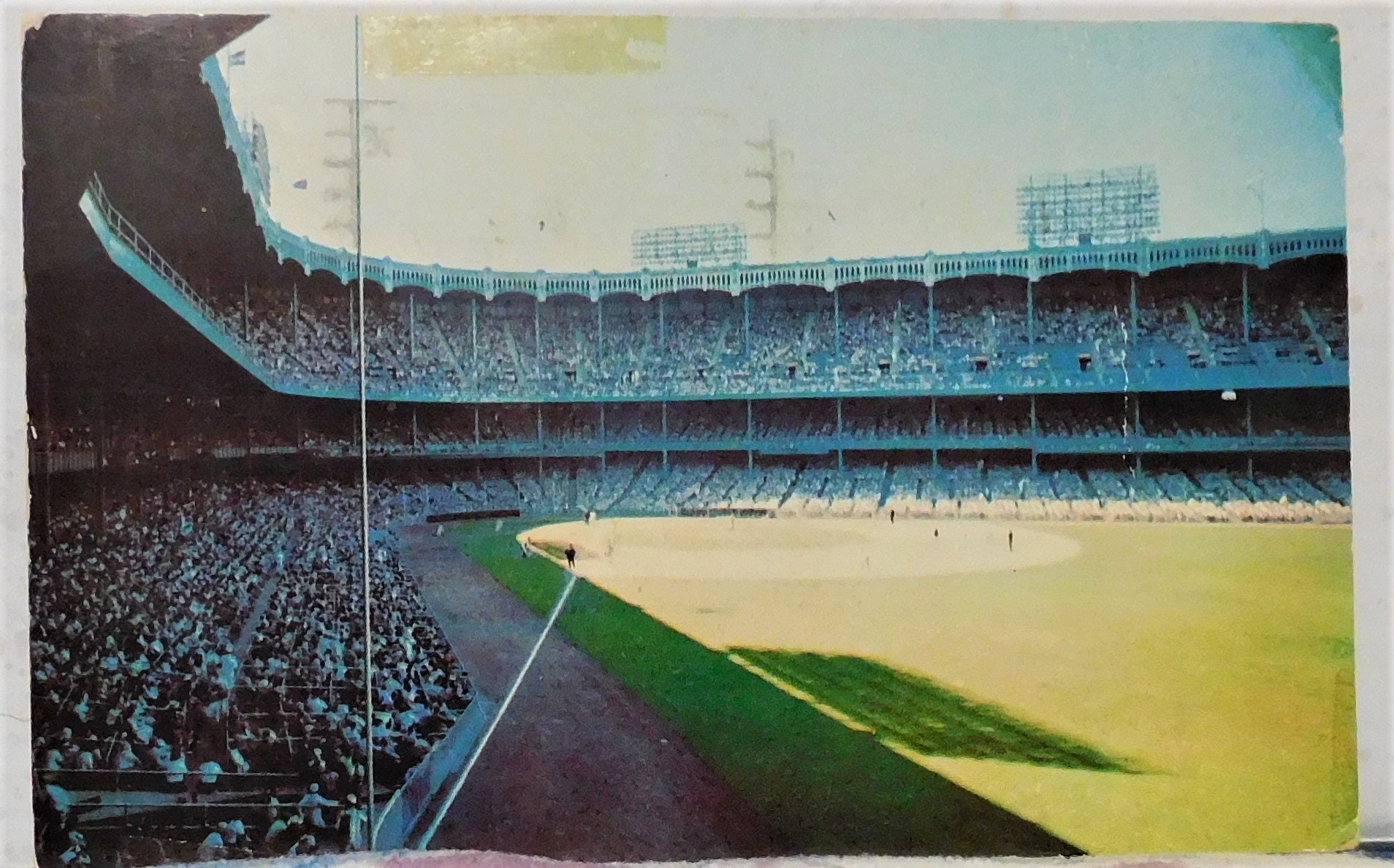 Yankee Stadium 1958 First Day Postcard, Scott 1035 1954 1968 - Etsy